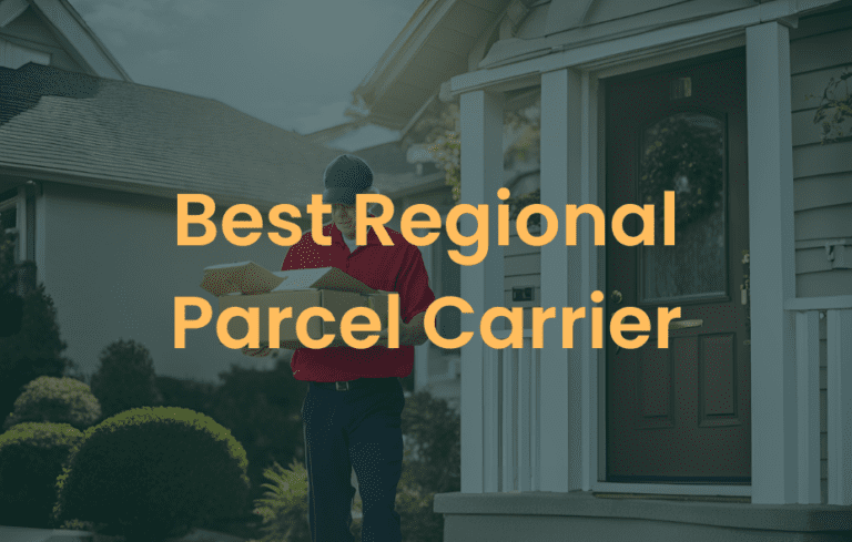 Best Regional Parcel Carrier for Last Mile Delivery