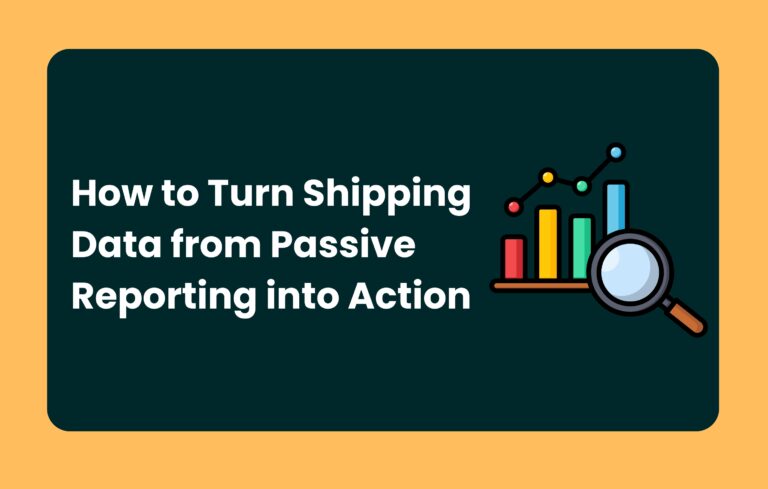 Turn Shipping Data Into Action: A Framework for Ecommerce